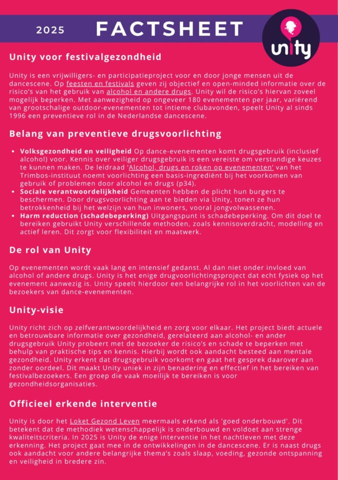 Unity factsheet 2025 p1 | Unity